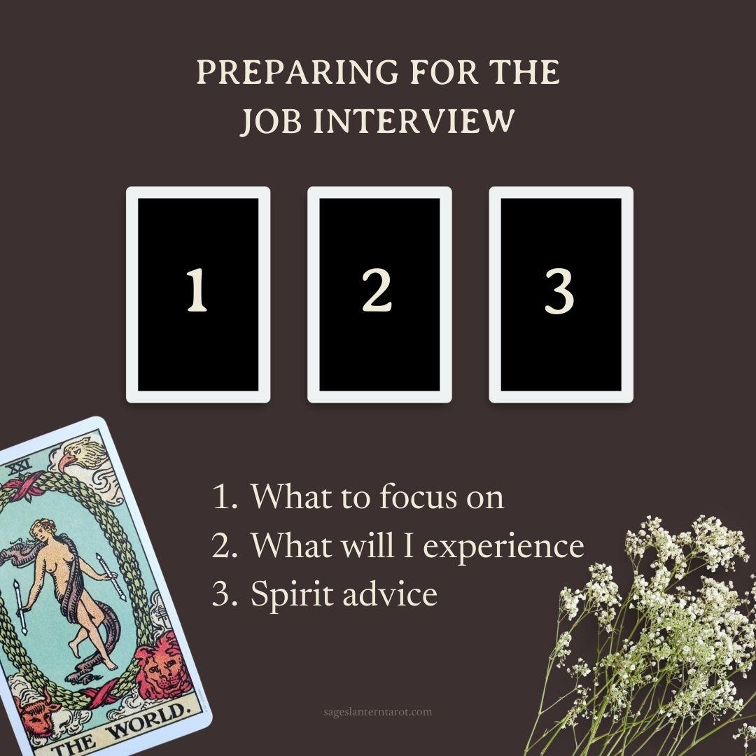 Tarot Card Spreads for Job Interviews – Sage's Lantern Tarot