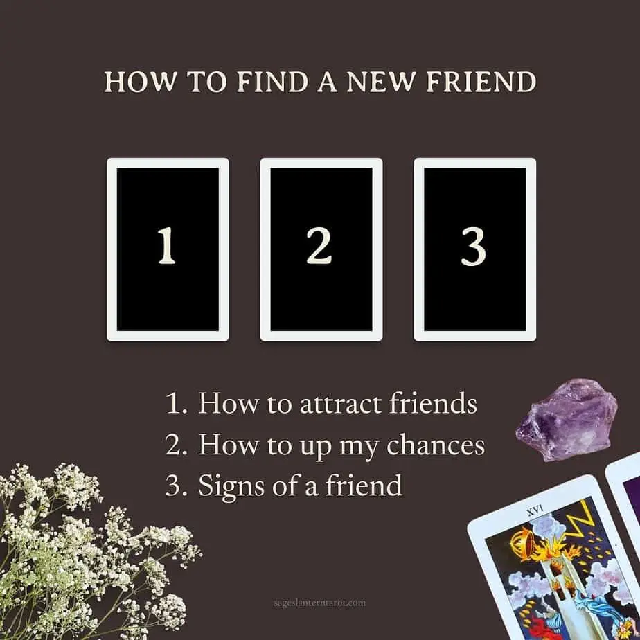Find New Friends Tarot Spreads – Sage's Lantern Tarot